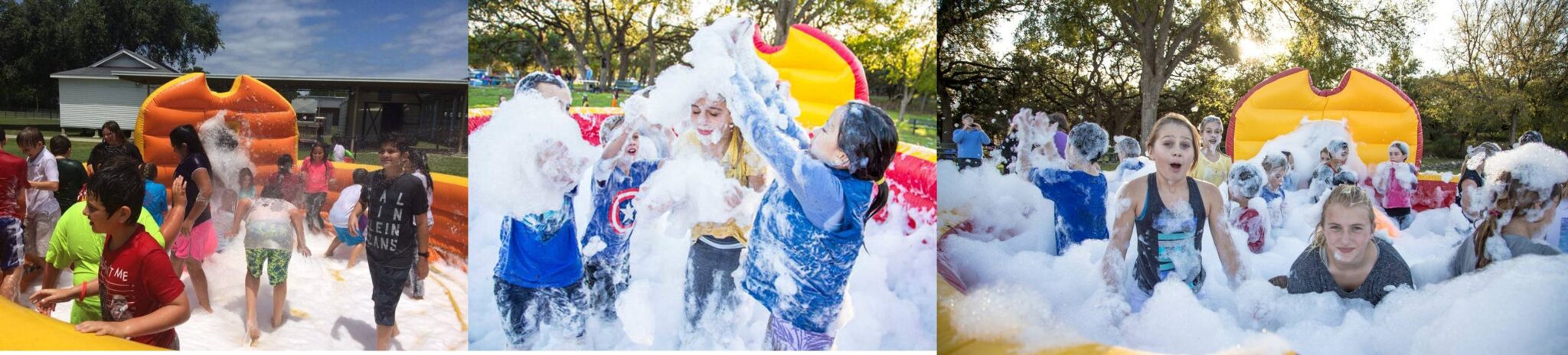 Foam Pit Parties in New Orleans from NOLA Games On Wheels